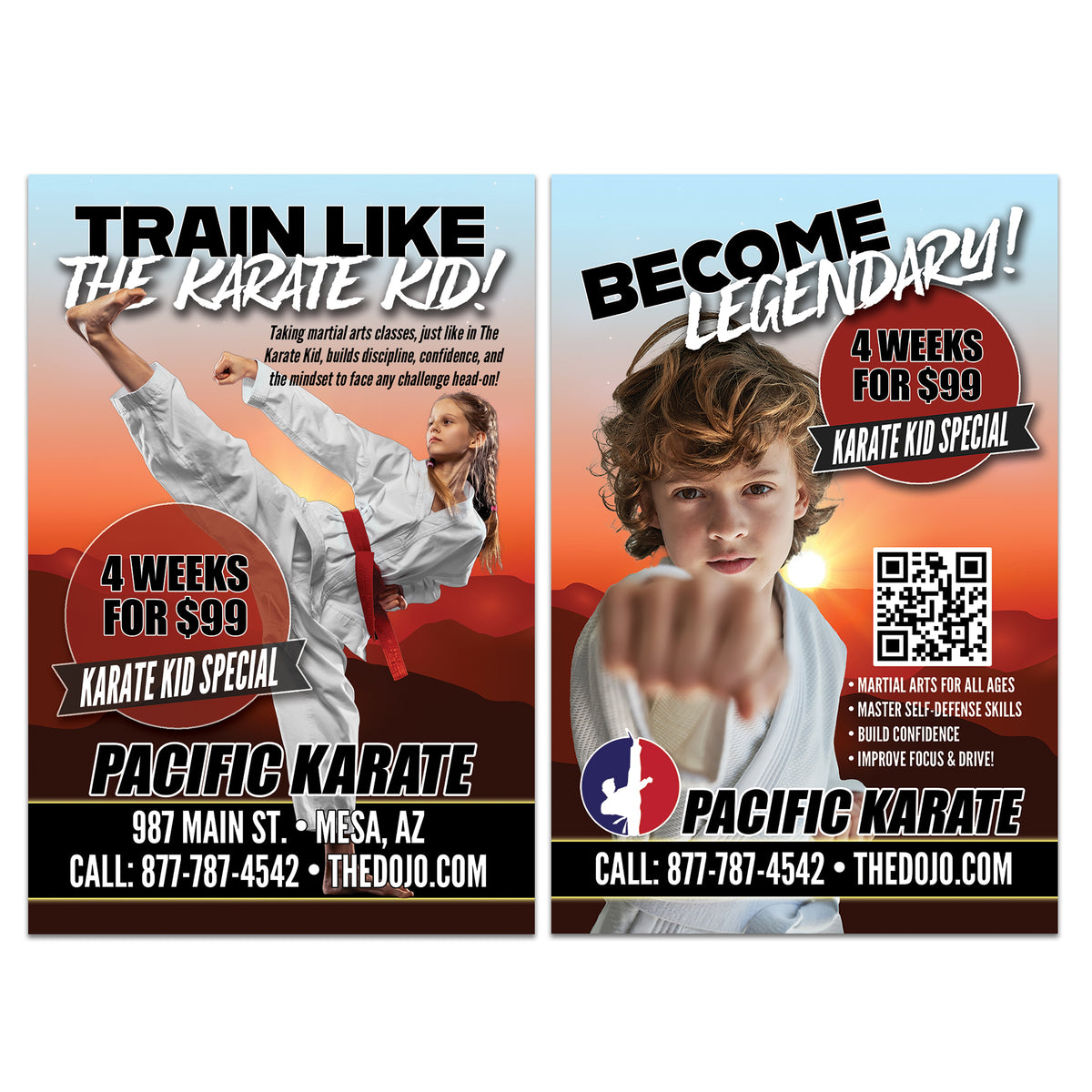 Karate Kid AD Card | Get Students