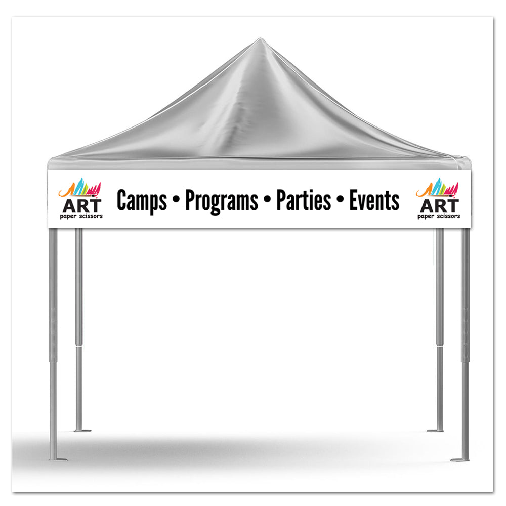 APS Tent Valance Banner | Get Students