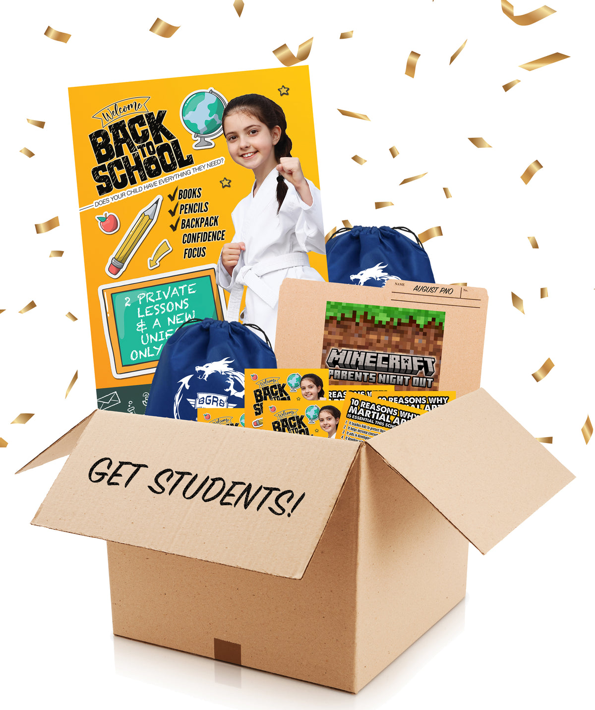 August Marketing Package | Get Students