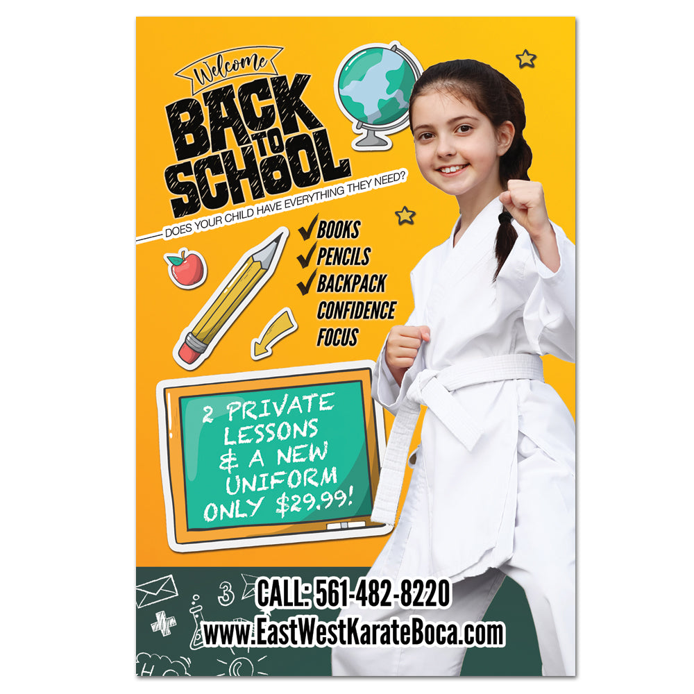 Back to School Window Cling | Get Students