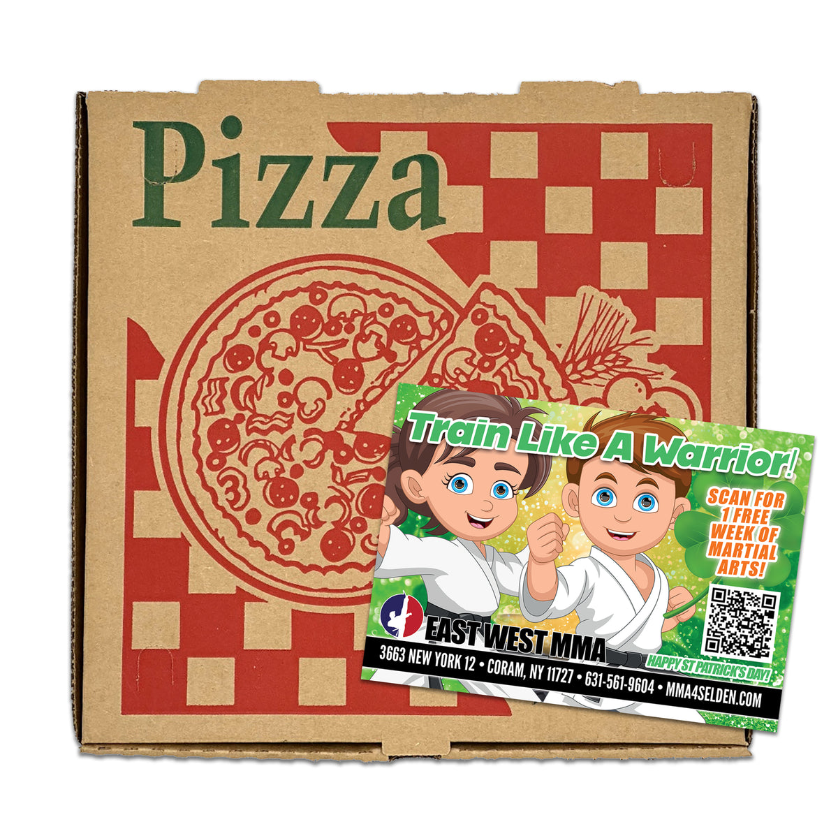 St. Patrick's Day Pizza Box Toppers | Get Students