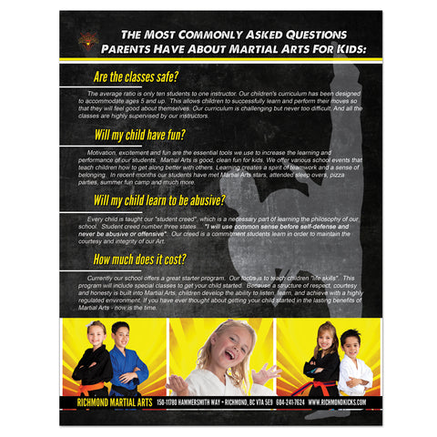 Frequently Asked Questions Flyer | Get Students