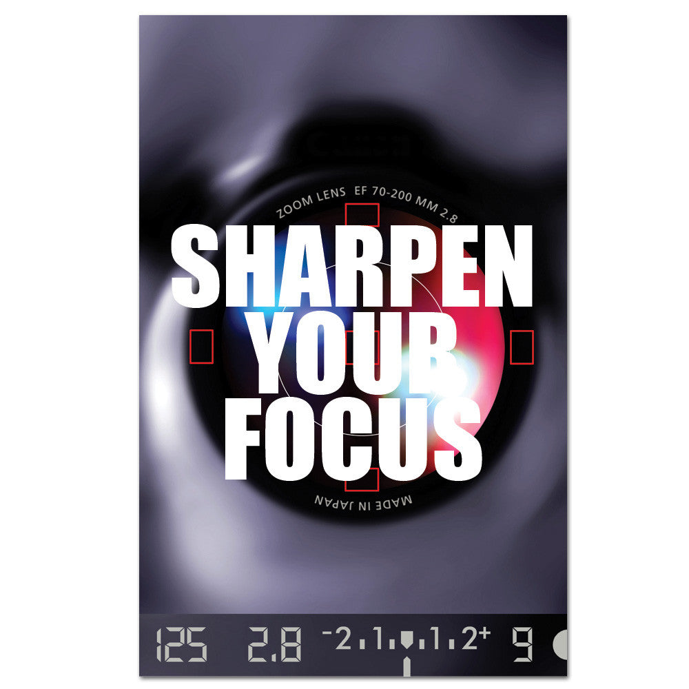 Sharpen Your Focus Banner | Get Students