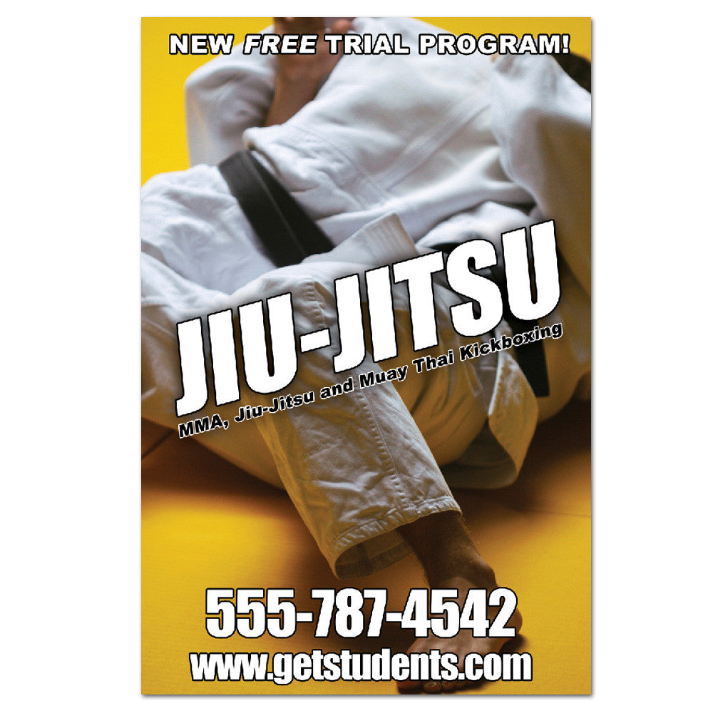 Jiu-Jitsu Banner | Get Students