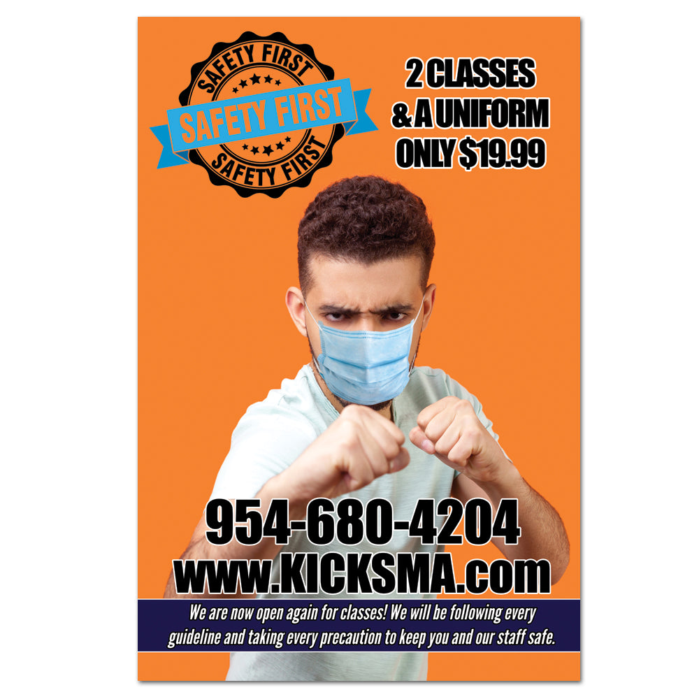 Safety First Window Cling | Get Students