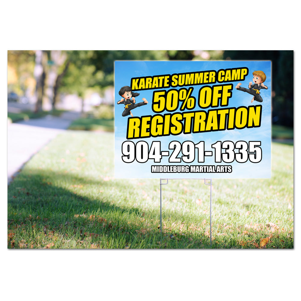 Summer Camp Sign