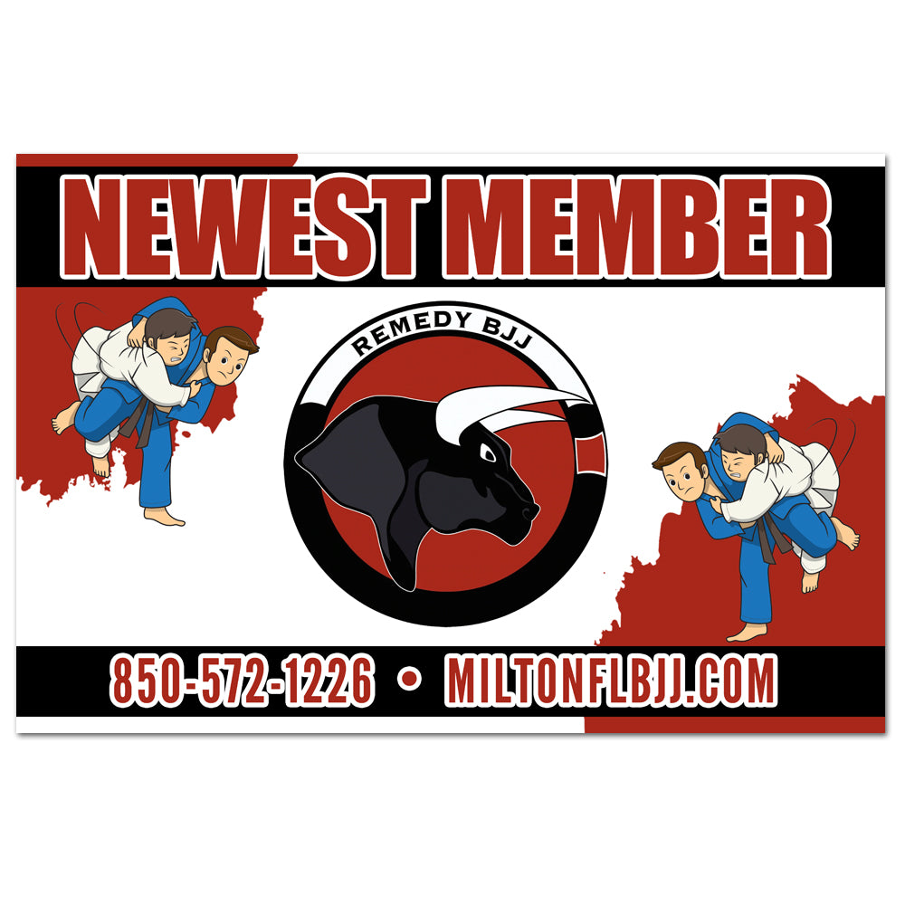 Jiu Jitsu - Photo Op Sign | Get Students