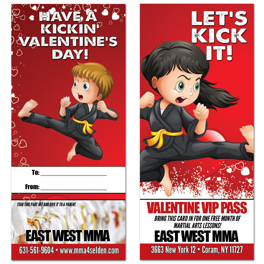 Valentine Tear Off Card 02 | Get Students